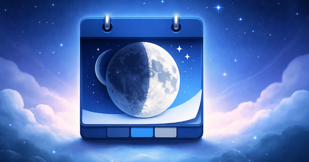 Moon Calendar - Moon Phase Tracker & Lunar Events