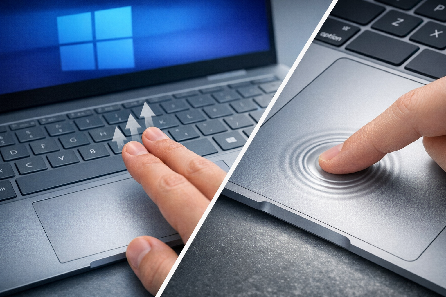 Windows Precision Touchpad vs Apple Force Touch — Key Differences