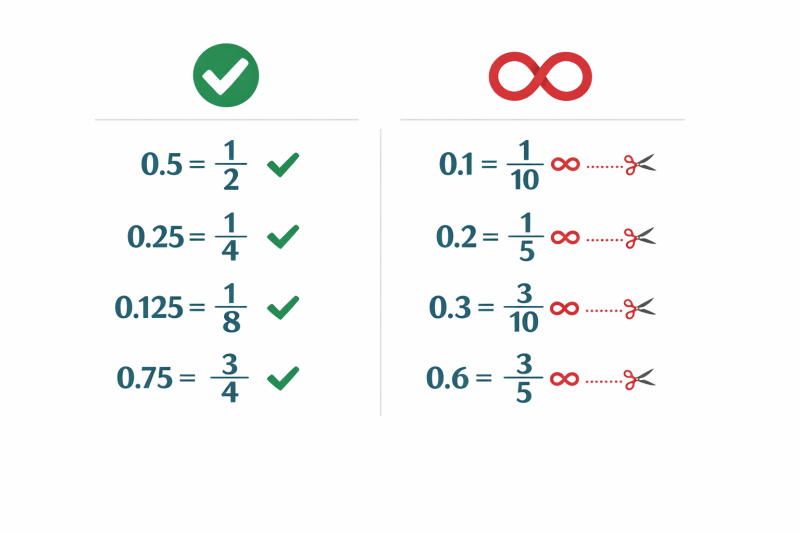 Floating-point arithmetic — why calculators show odd decimals